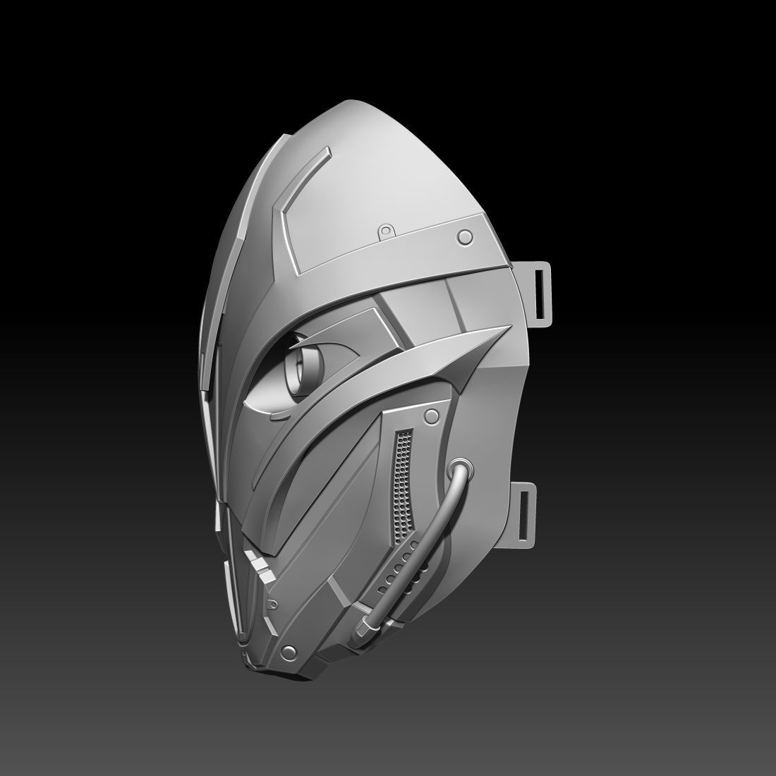 Kabal mask helmet for cosplay Mortal Kombat 11 MK 3D model 3D printable ...