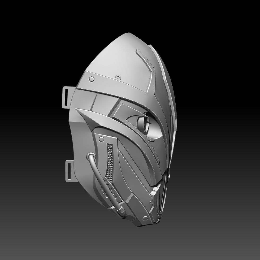 Kabal mask helmet for cosplay Mortal Kombat 11 MK 3D model 3D printable ...