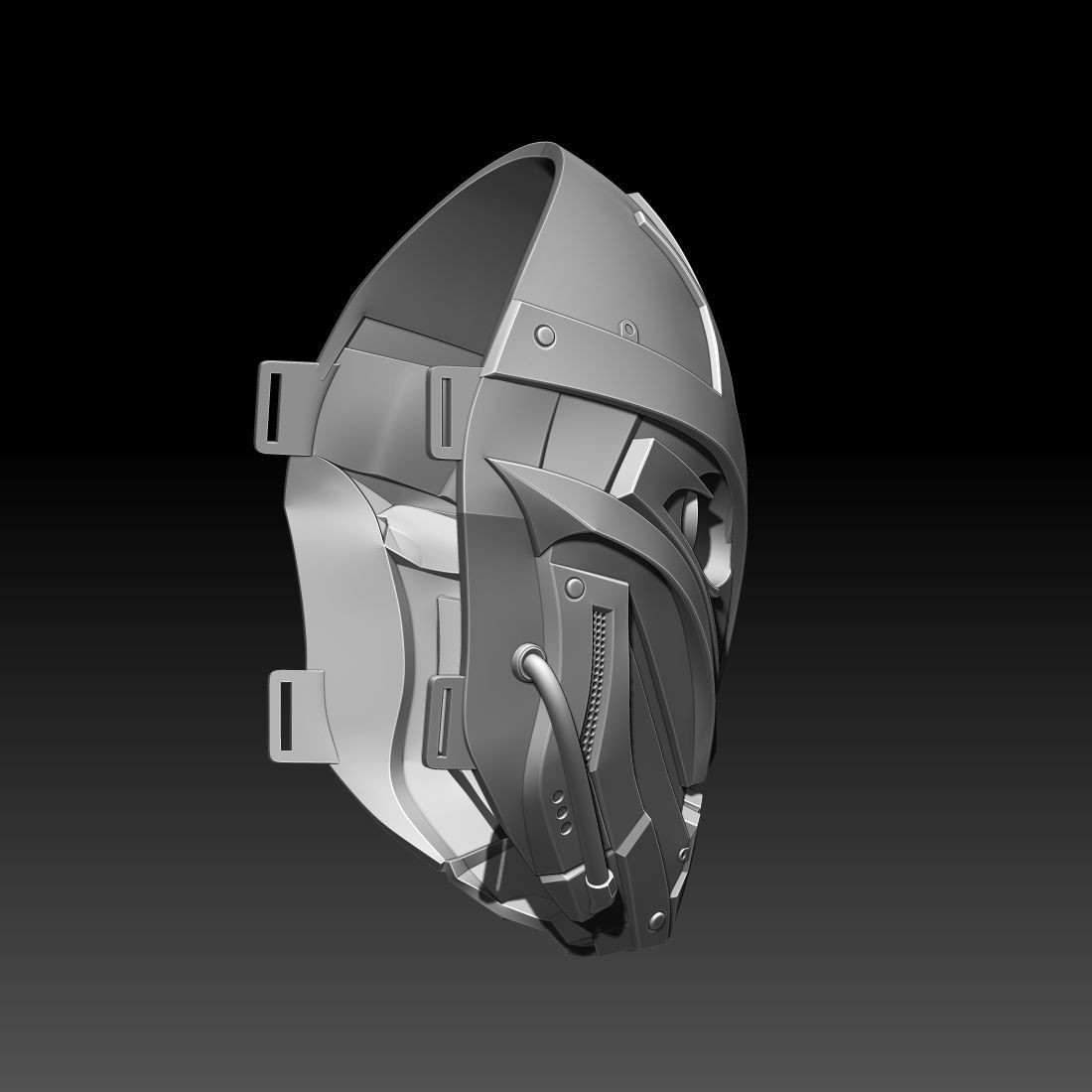 Kabal mask helmet for cosplay Mortal Kombat 11 MK 3D model 3D printable ...