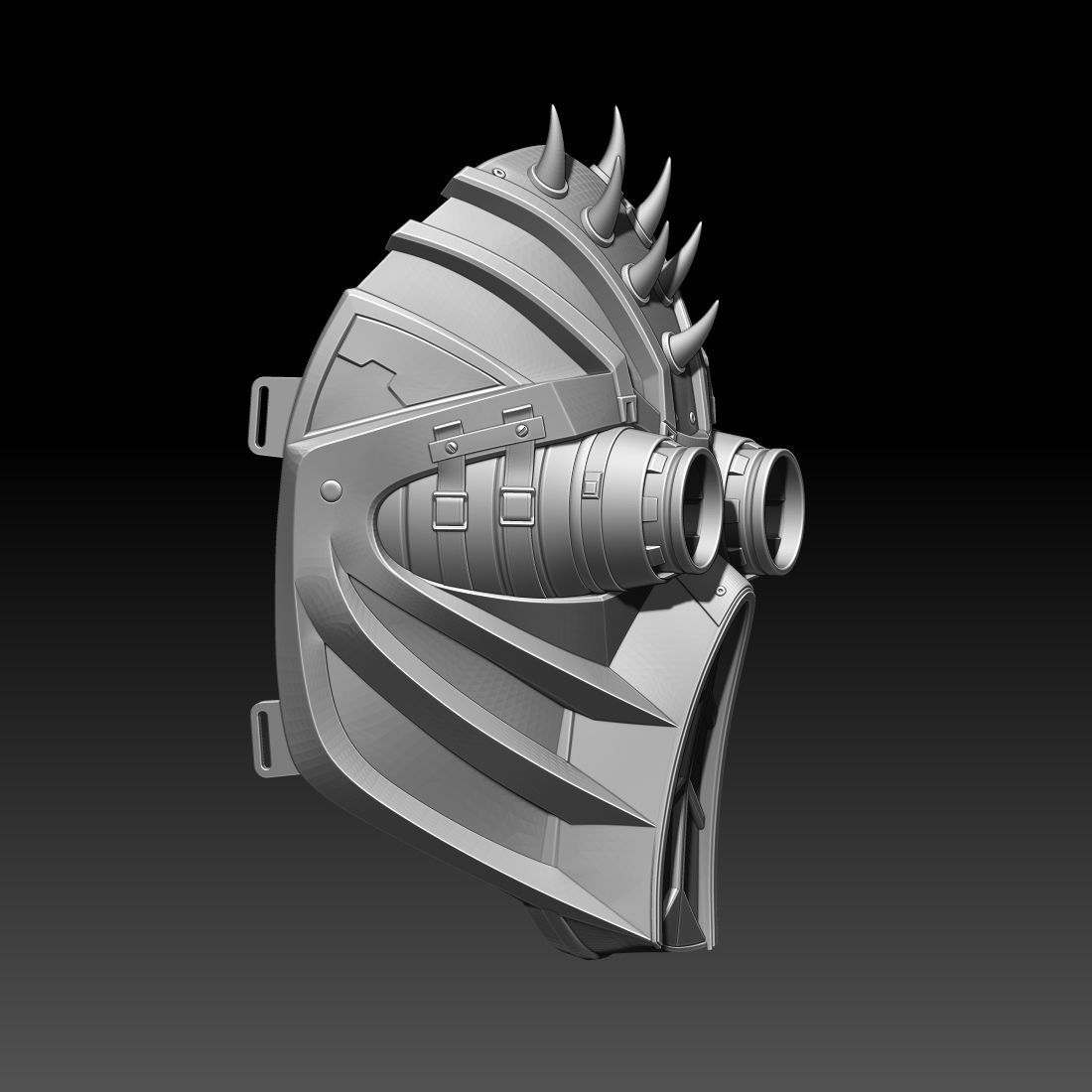 Kabal mask helmet for cosplay Mortal Kombat 11 MK 3D model 3D printable ...