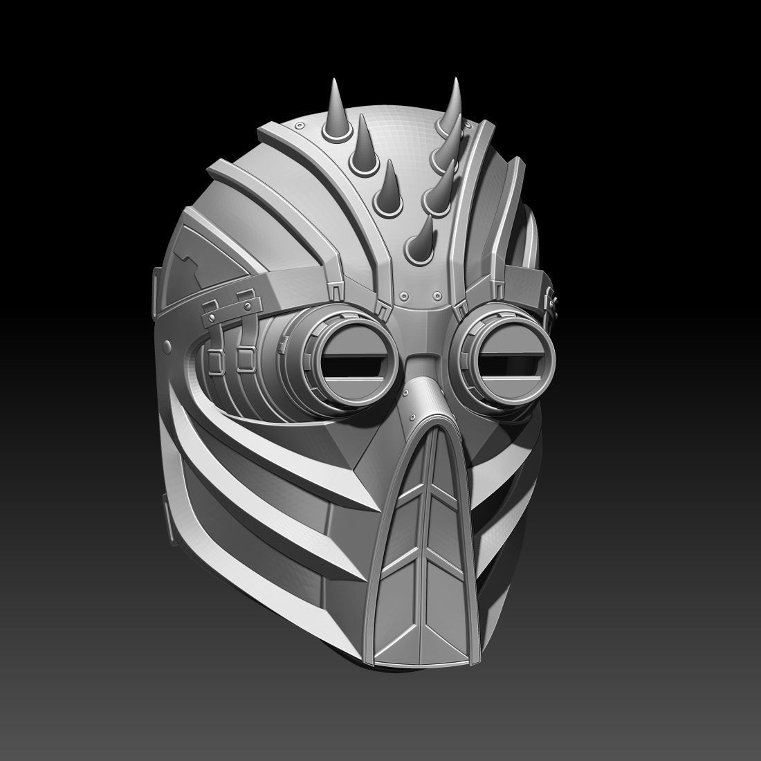 Kabal mask helmet for cosplay Mortal Kombat 11 MK 3D model 3D printable ...