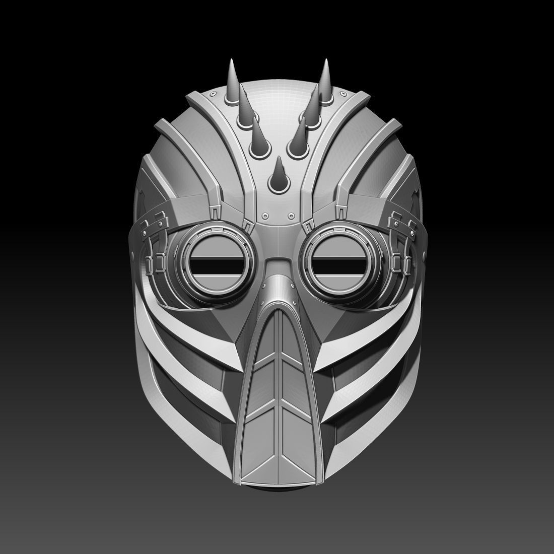 Kabal mask helmet for cosplay Mortal Kombat 11 MK 3D model 3D printable ...