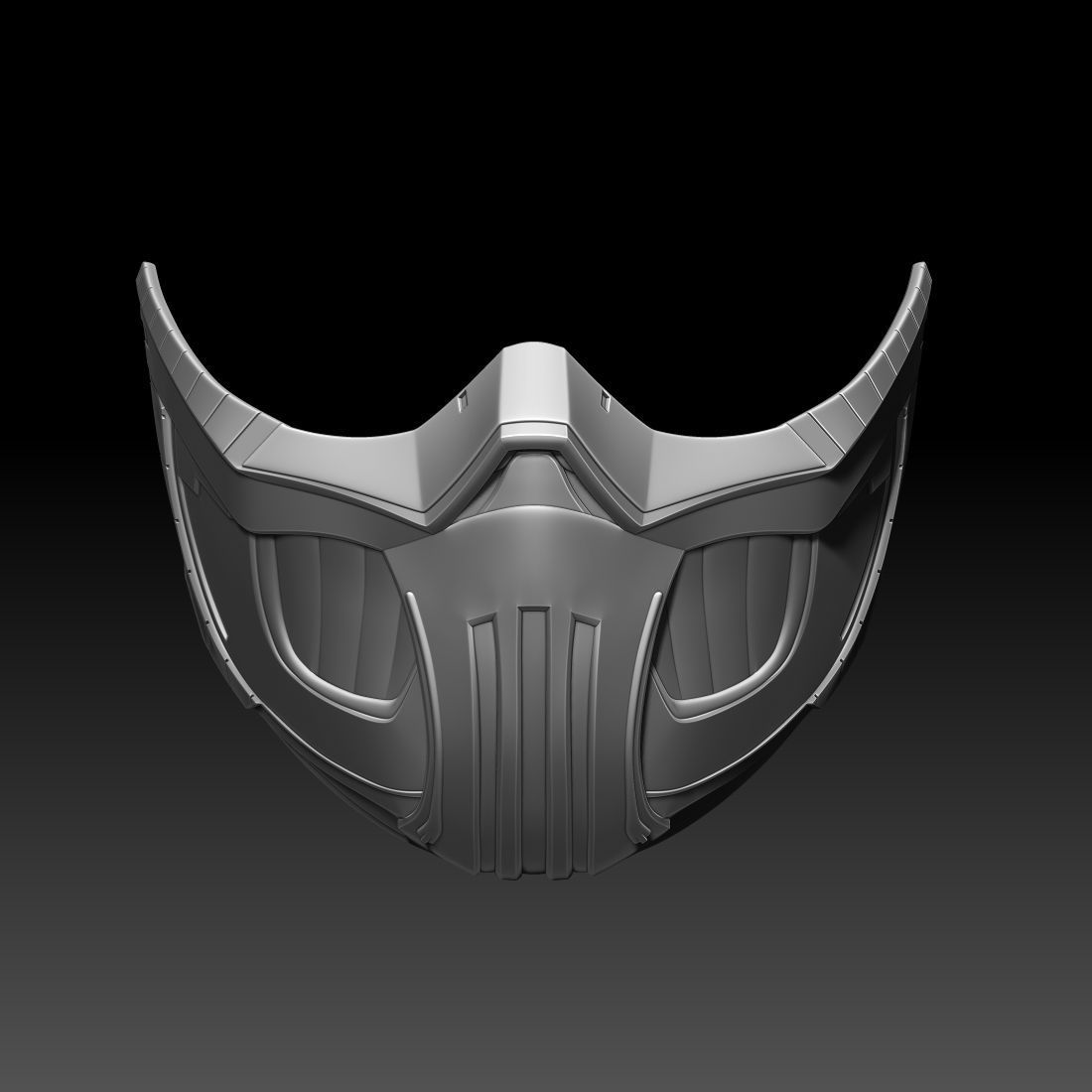 Frost mask for cosplay 4 in 1 Mortal Kombat 11 MK 3D model 3D printable ...