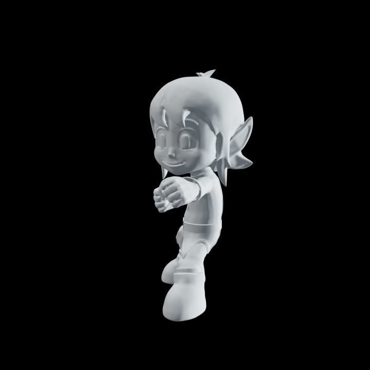 Alex kidd printable model 3D model 3D printable | CGTrader