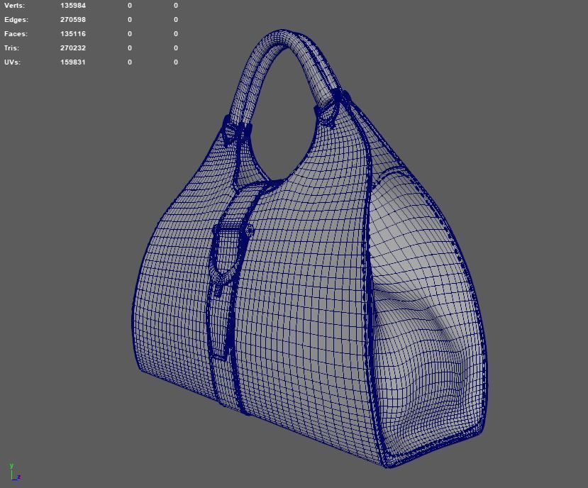 purse v7 3D model | CGTrader