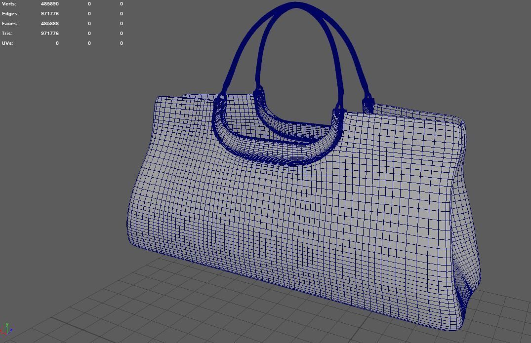purse v9 3D model | CGTrader