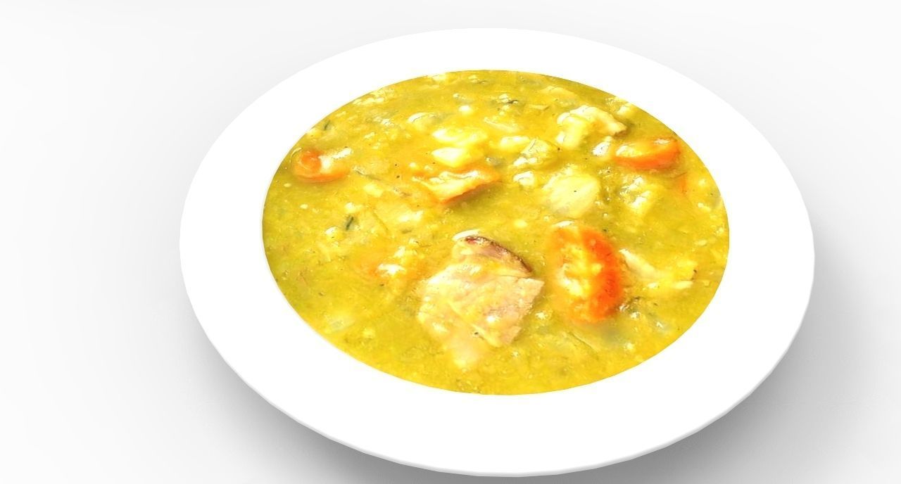 3D model soup 5 types v1 VR / AR / low-poly | CGTrader
