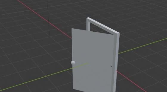 Door Open 3D model | CGTrader