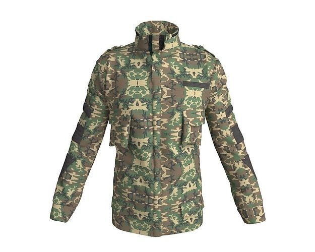 Military Uniform Jacket 3D model 3D model | CGTrader