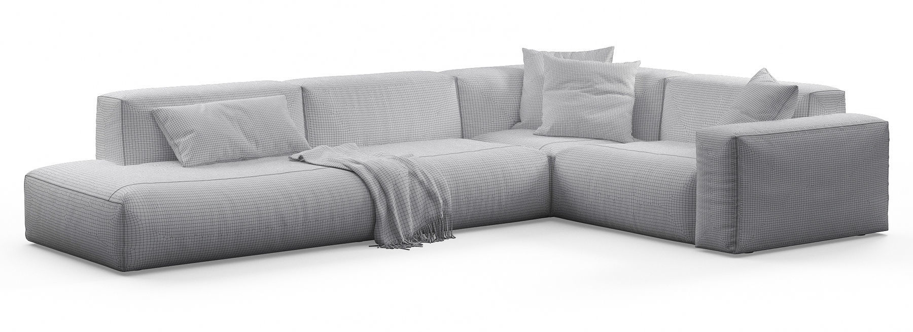 Cloud Corner Sofa by Prostoria 3D model | CGTrader