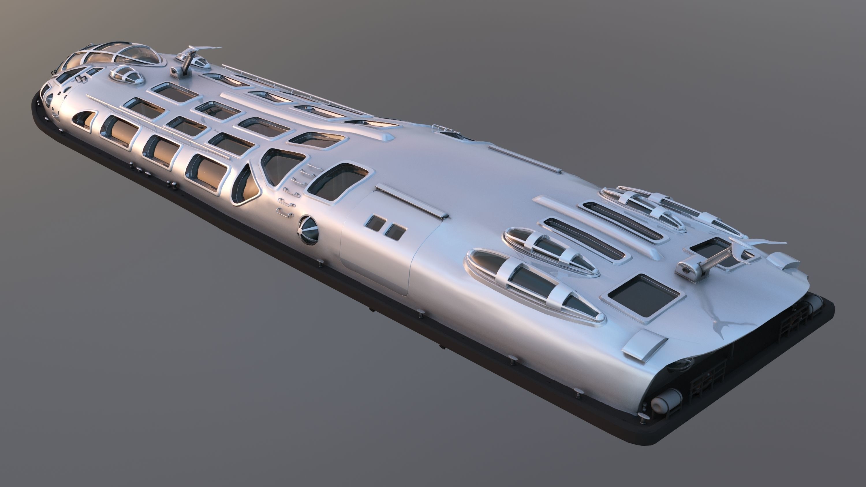 Tokyo Water Bus 3D model | CGTrader