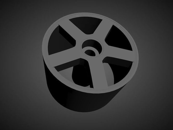 Volvo Classic OEM rims with brakes and tires for Hot Wheels 3D model 3D ...