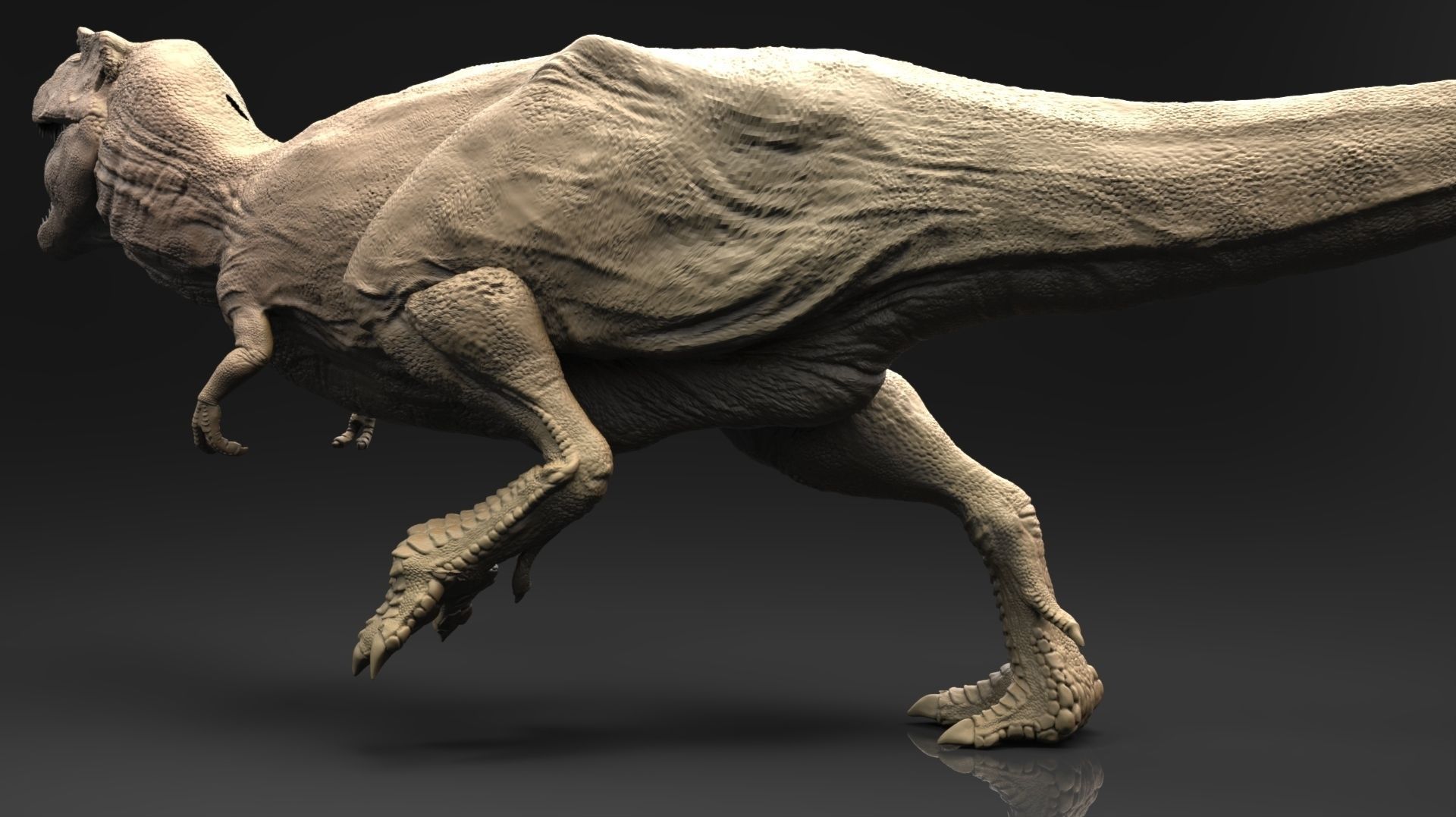 Realistic T-REX High Poly 3D Model OBJ STL ZTL - CGTrader.com