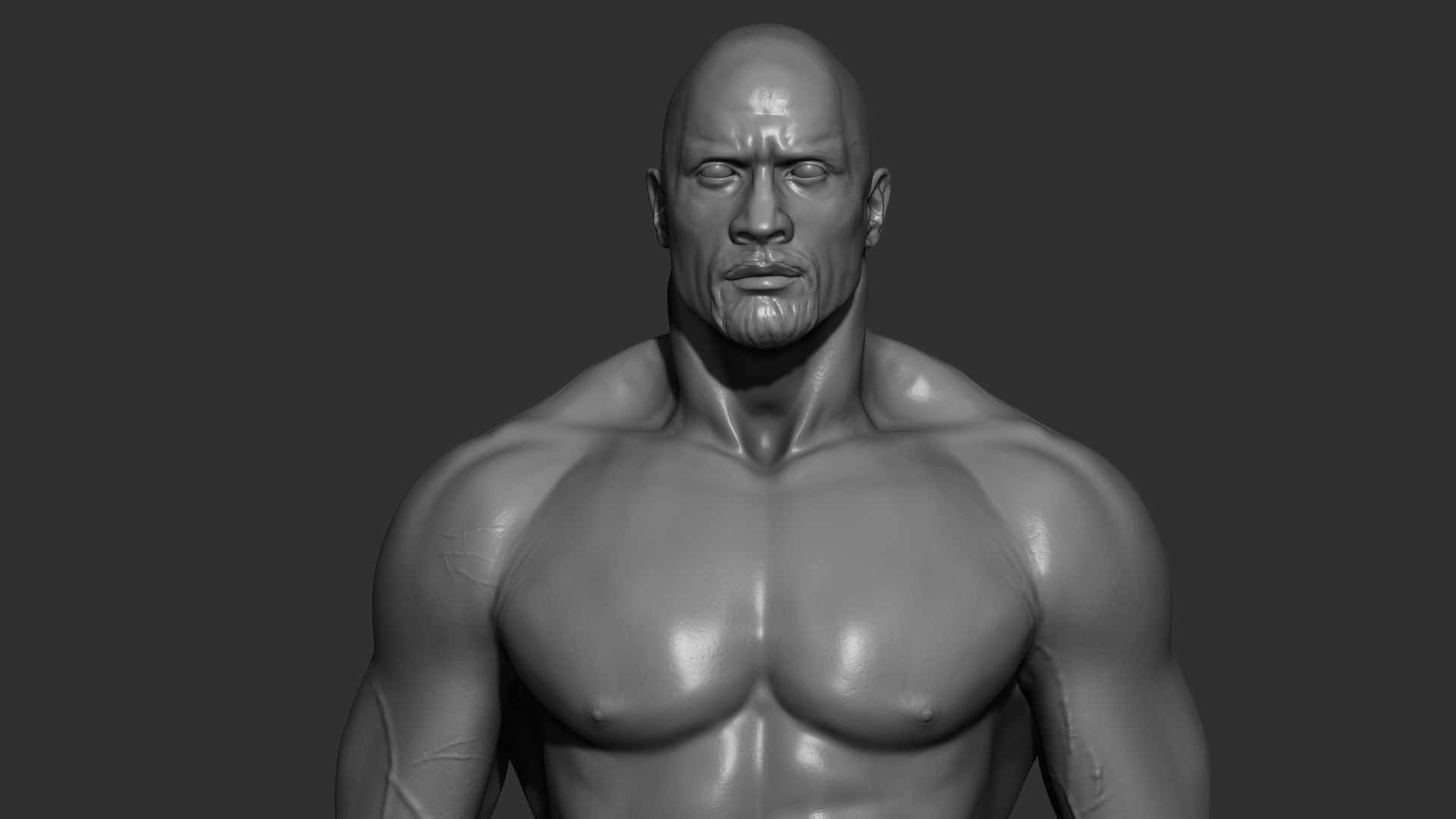 The Rock - Dwayne Johnson 3D Print 3D model 3D printable | CGTrader