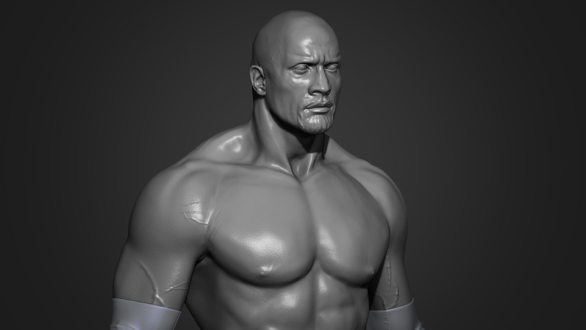 The Rock - Dwayne Johnson 3D Print 3D model 3D printable | CGTrader