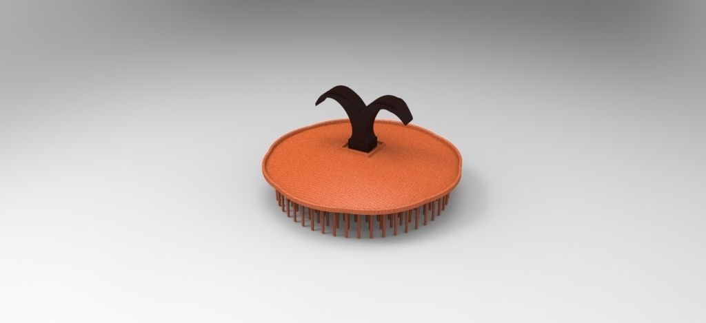 Hair Comb 3D model 3D printable | CGTrader