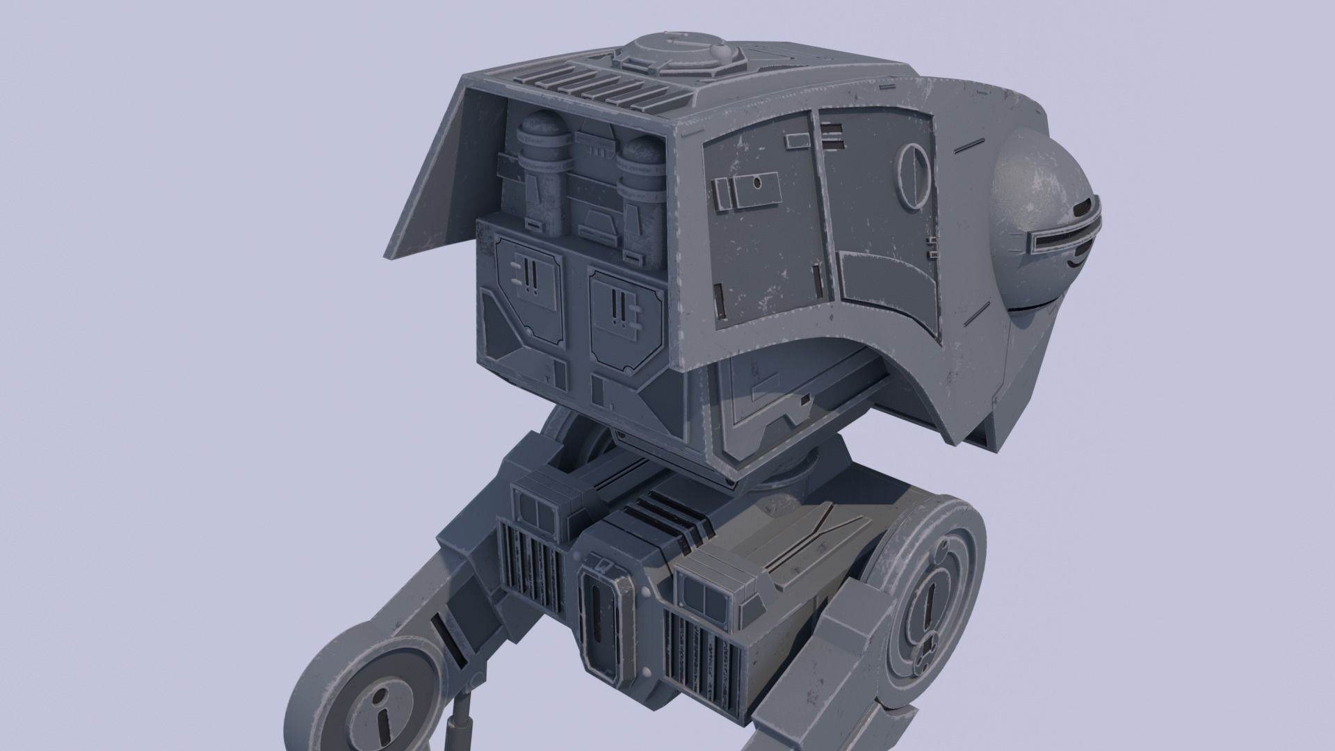 AT-DP Walker 3D model | CGTrader