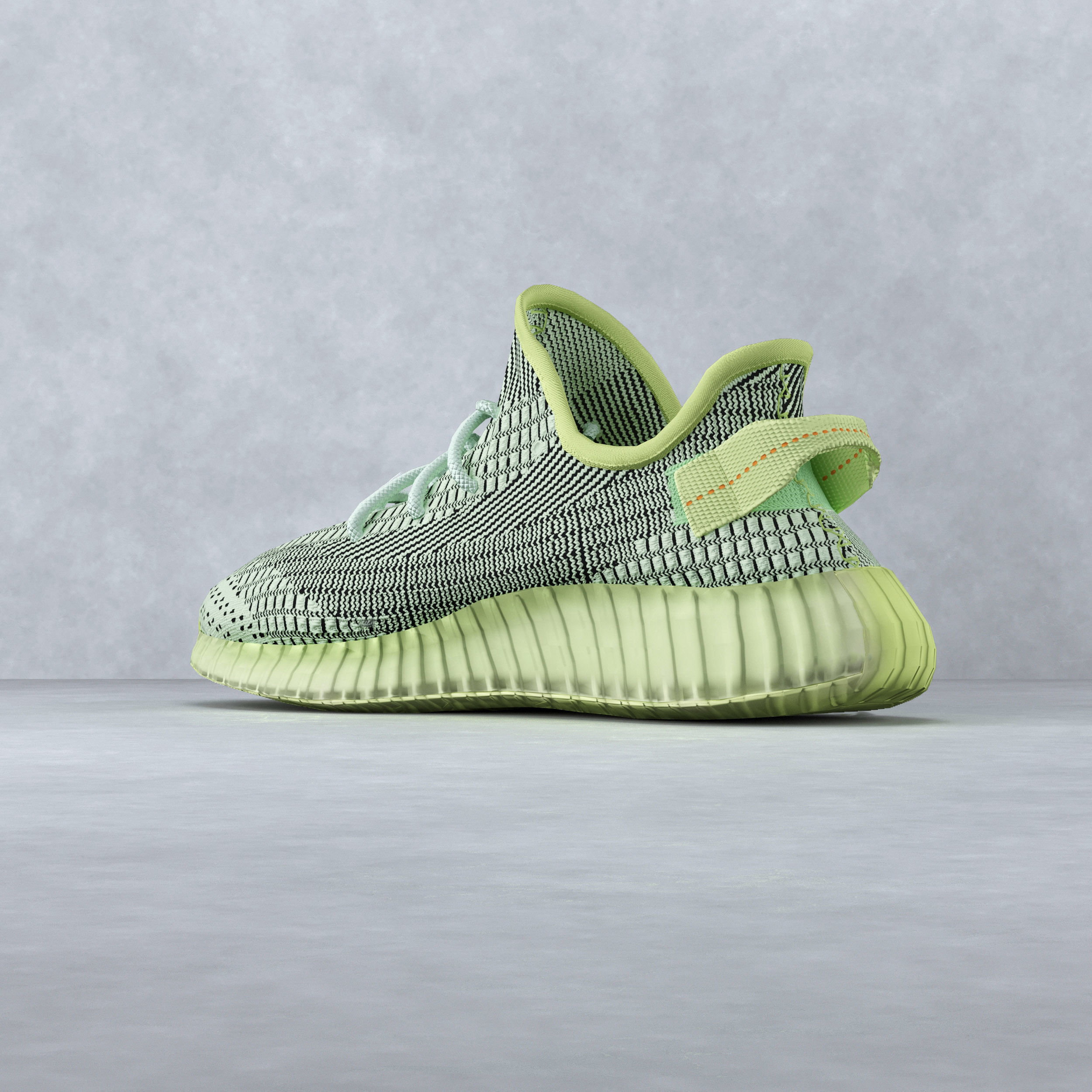 3D model yeezy 350 v2 yeezreel low VR / AR / low-poly | CGTrader