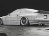 Stanced Mazda RX7 FC model 3D model | CGTrader