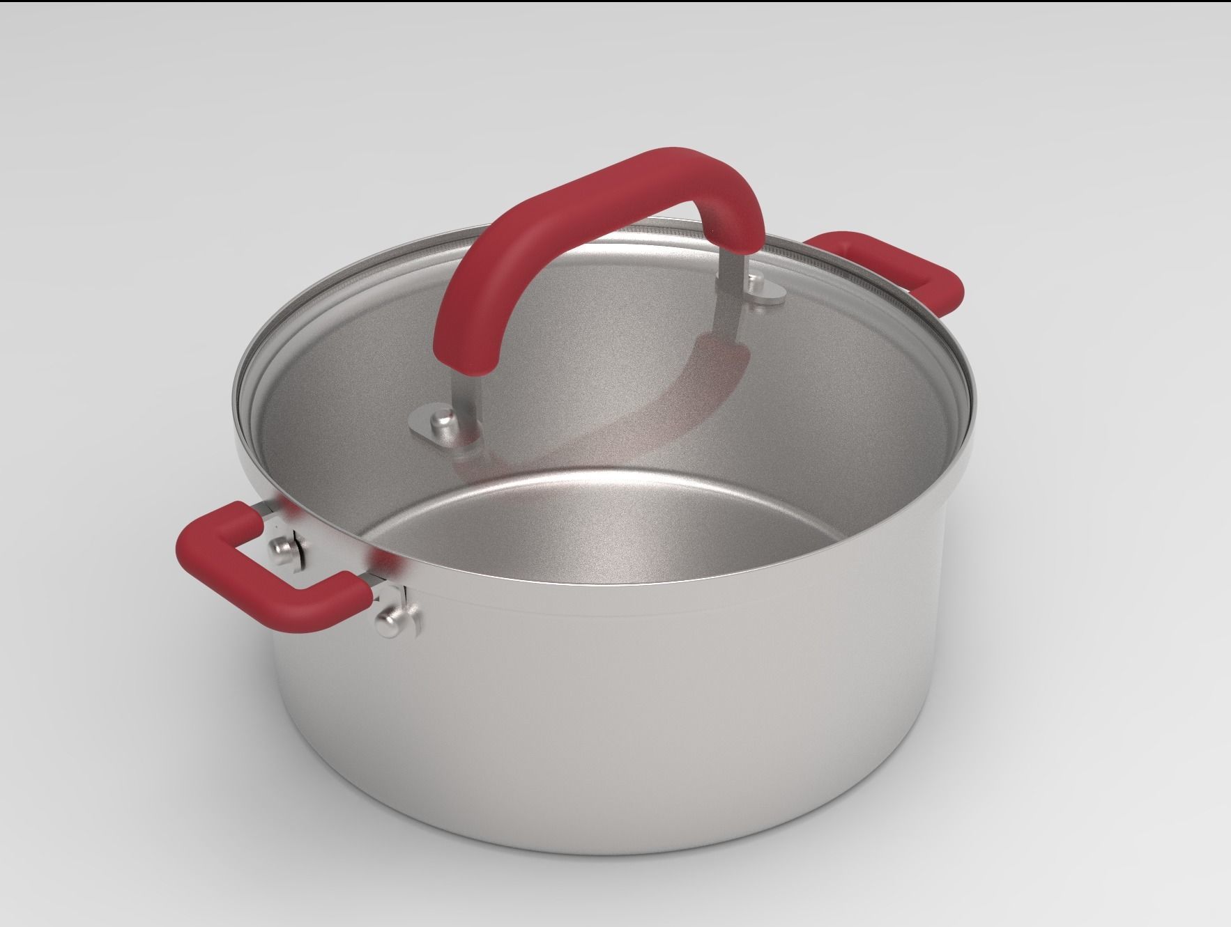 Cookware Set Pots and Pans 3D model | CGTrader