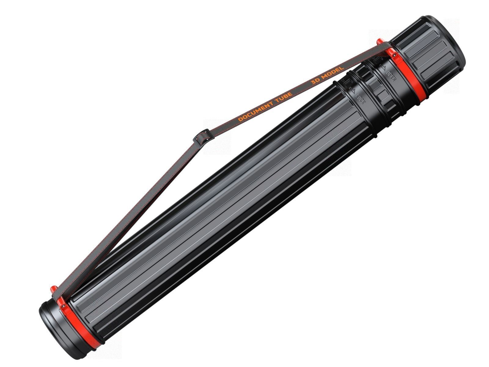 Document Tube 3D model | CGTrader