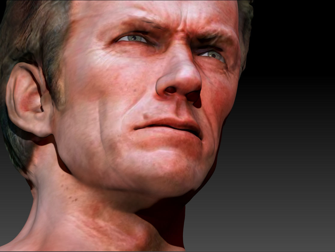 Clint Eastwood 3d model 3D model | CGTrader