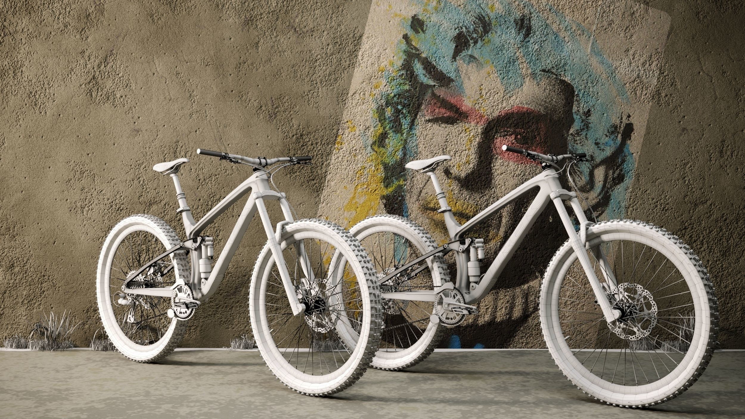 Trek Fuel 2020 MountainBike 3D model | CGTrader