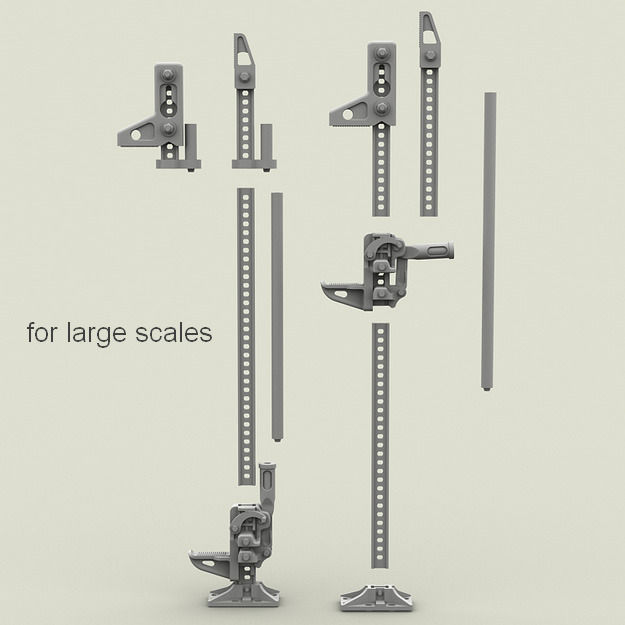 SPM-005-01Print Hi-Lift Jack 60 inch 3D model 3D printable | CGTrader