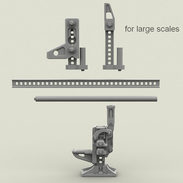 SPM-005-01Print Hi-Lift Jack 60 inch 3D model 3D printable | CGTrader