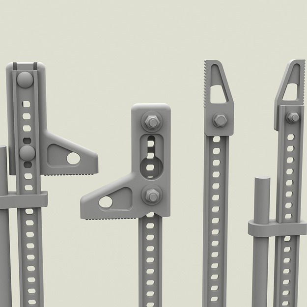 SPM-005-01Print Hi-Lift Jack 60 inch 3D model 3D printable | CGTrader