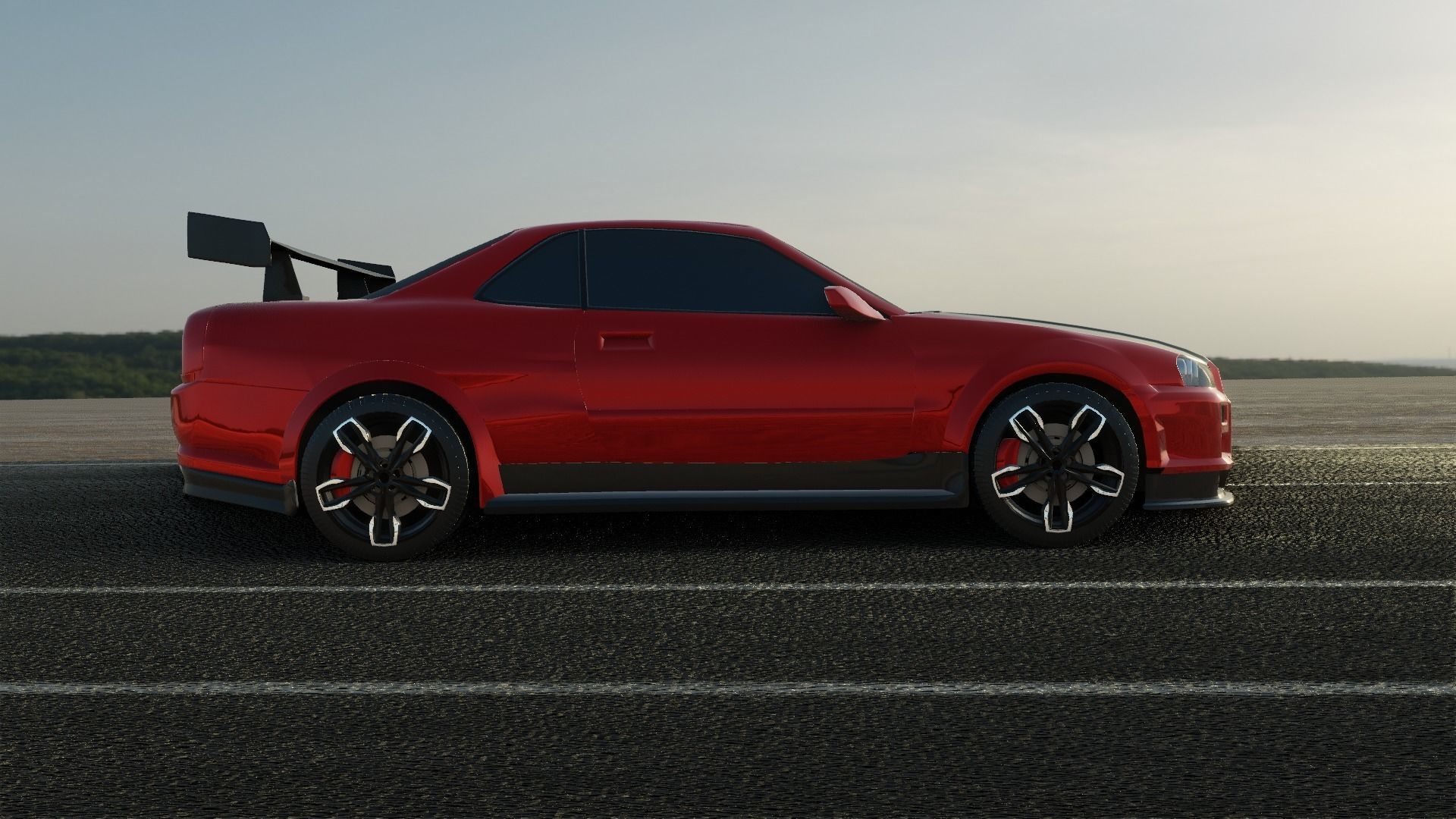 Nissan Gtr-r34 3d model 3D model | CGTrader