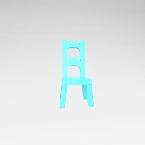 3D model Low Poly Chair v1 002 VR / AR / low-poly | CGTrader