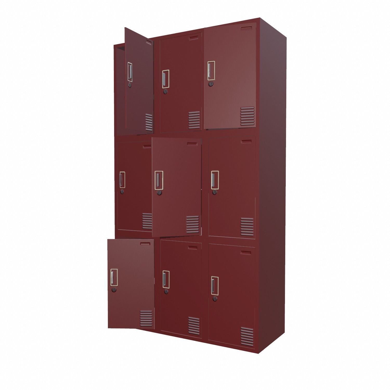 3D model Locker Office - 02 VR / AR / low-poly | CGTrader