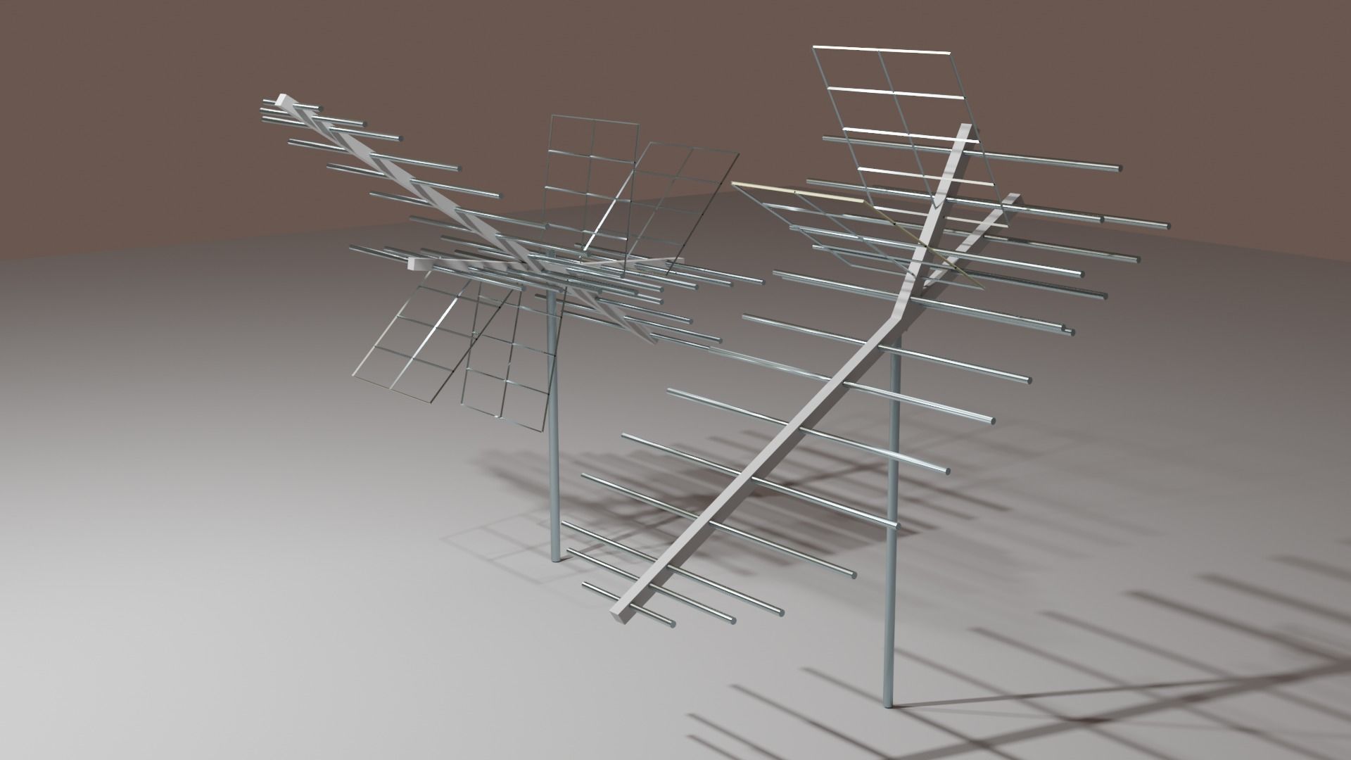 TV Antenna free VR / AR / low-poly 3D model | CGTrader