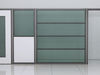 Modular Glass Panel Wall 3D model | CGTrader