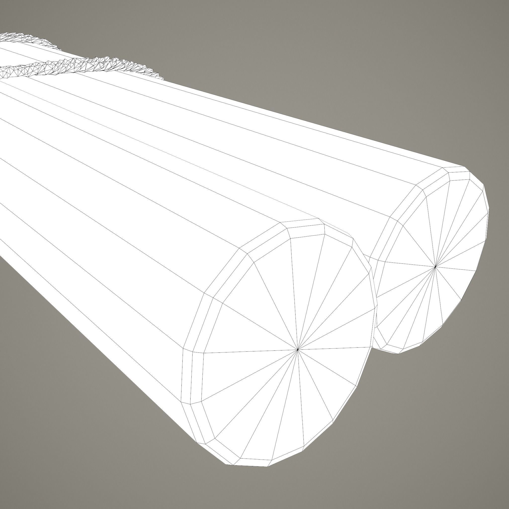Tied Logs with Rope 3D model | CGTrader