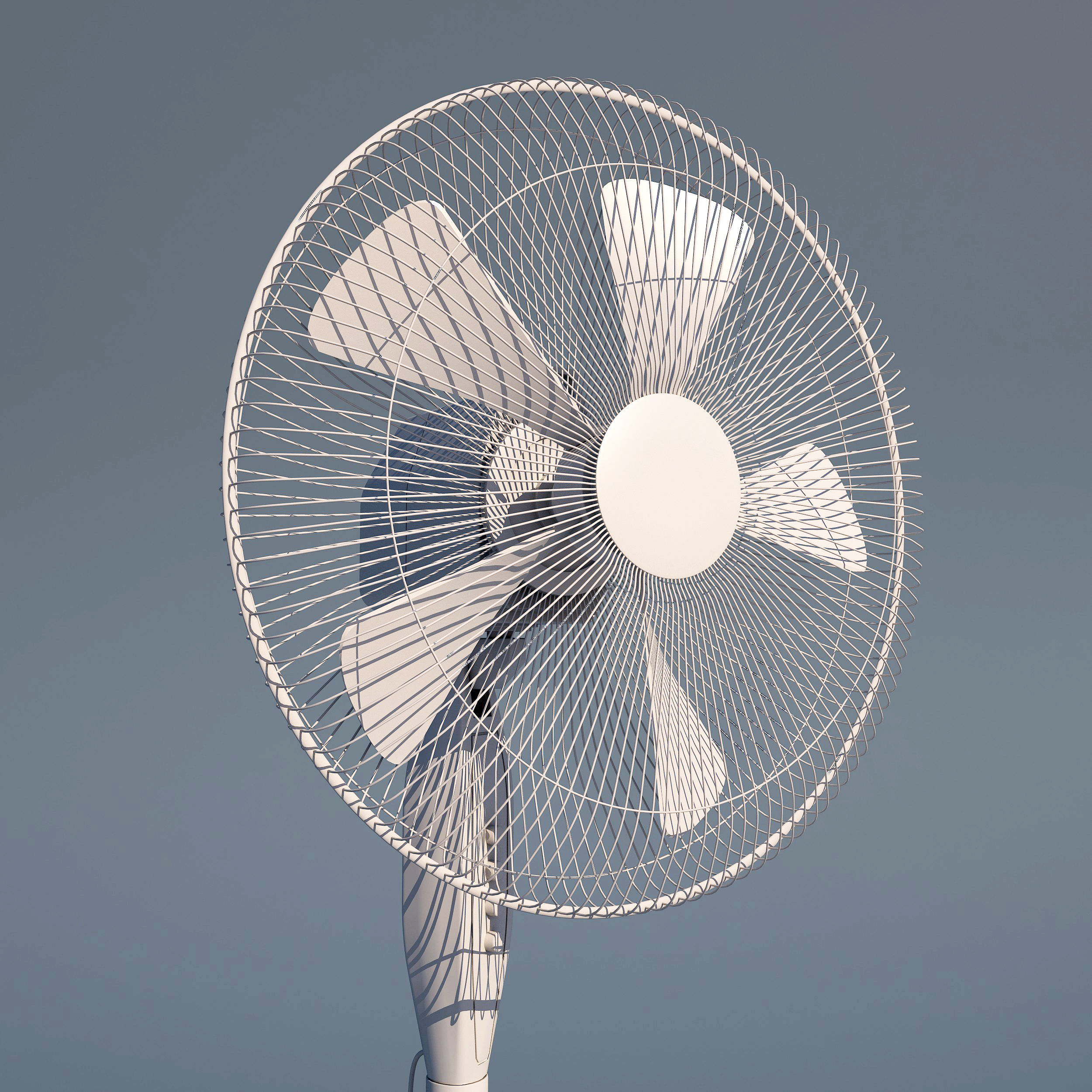 Pedestal Fan - Working 3D model animated | CGTrader