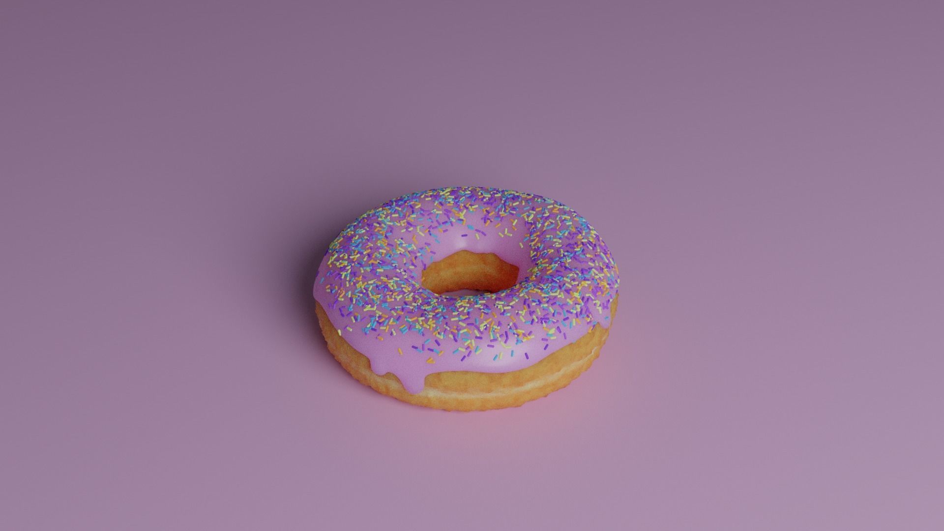 Photo Realistic Doughnut 3D model | CGTrader