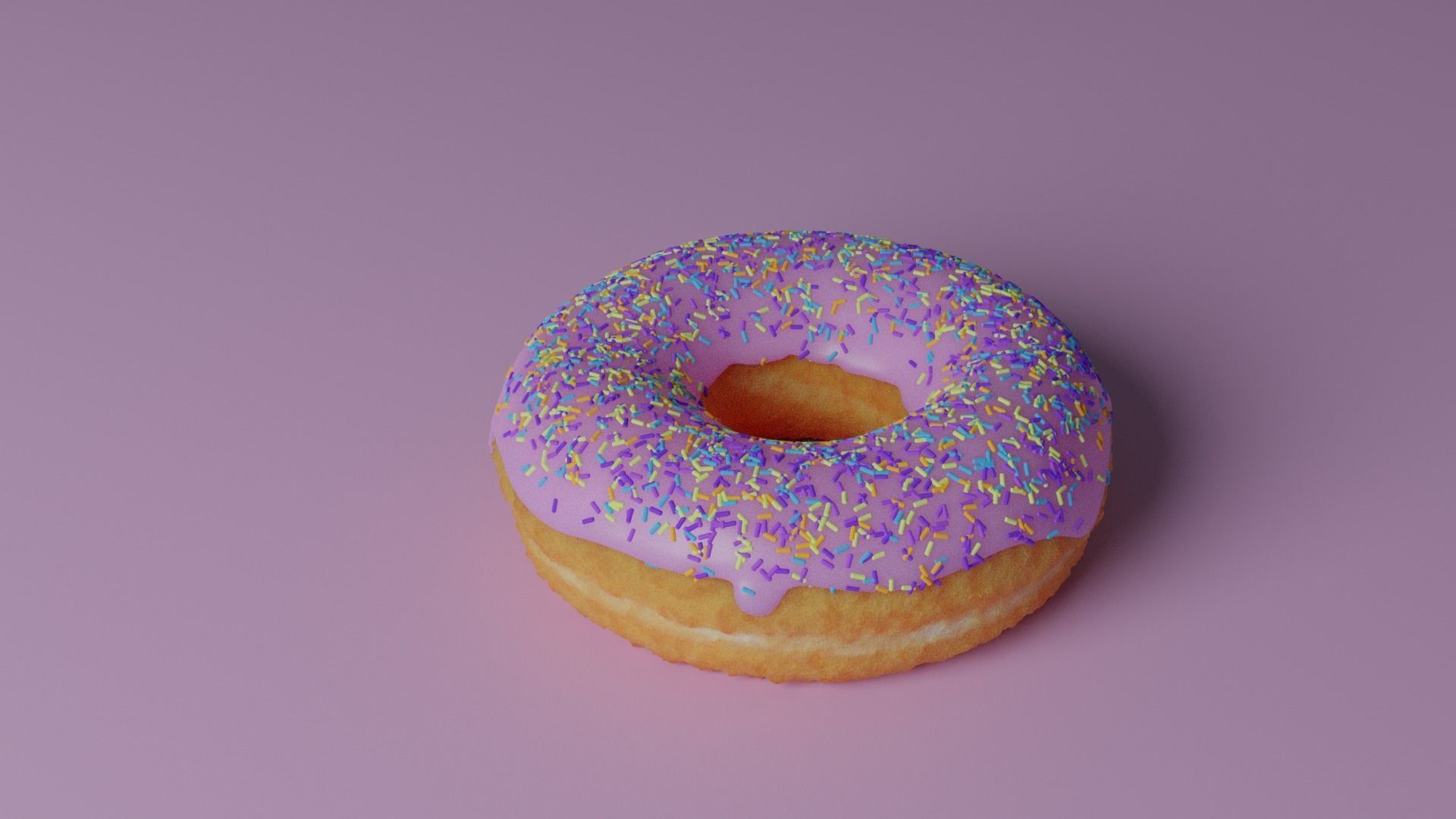 Photo Realistic Doughnut 3D model | CGTrader