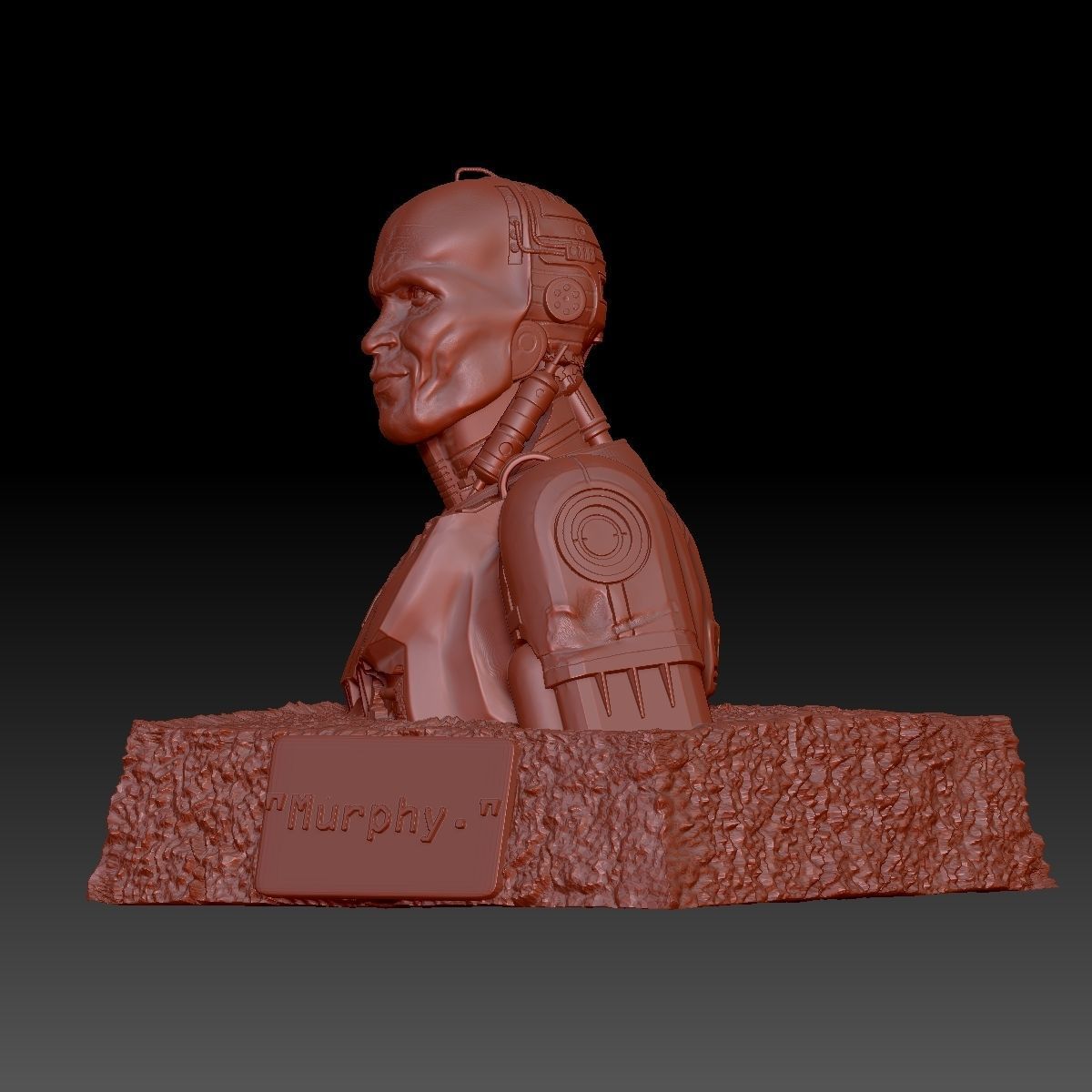 Murphy - Robocop 3D model 3D printable | CGTrader