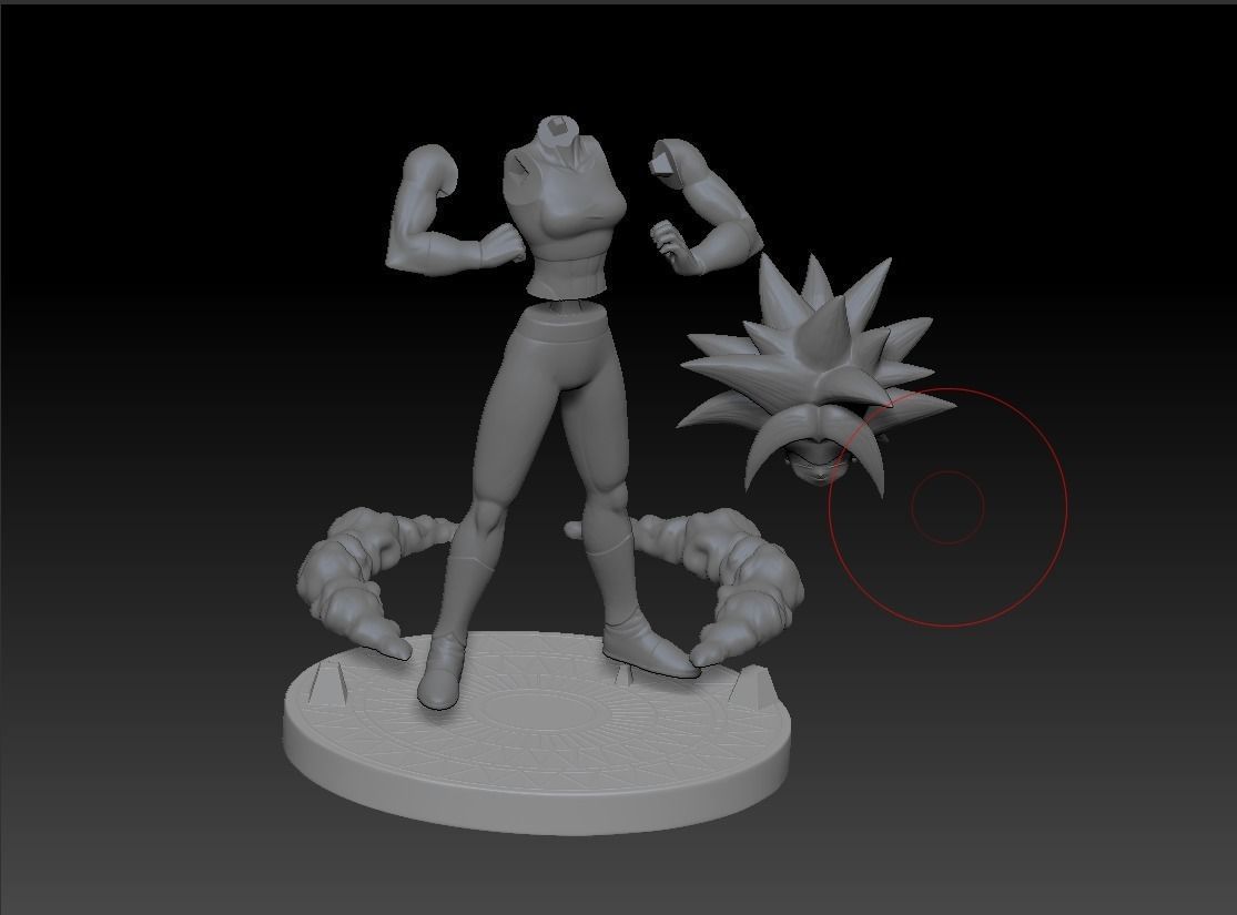 Kefla - Dragon ball Super 3D print Model - Updated 3D model 3D ...