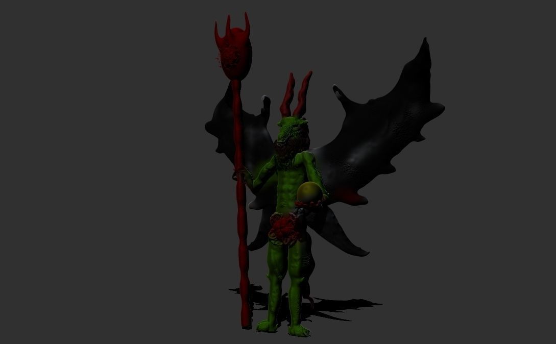 Devil 3D model | CGTrader