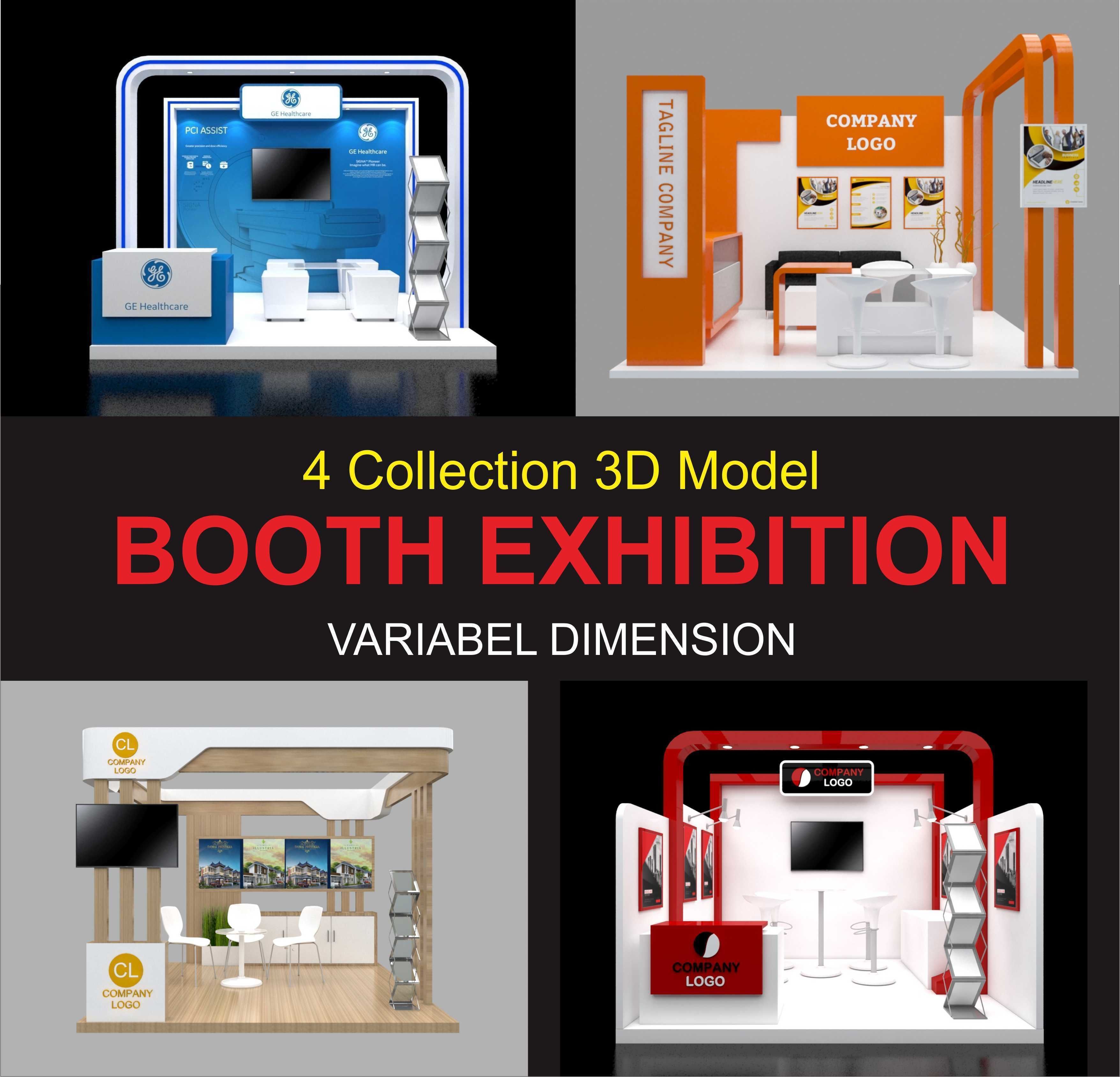 3D model Booth collection | CGTrader