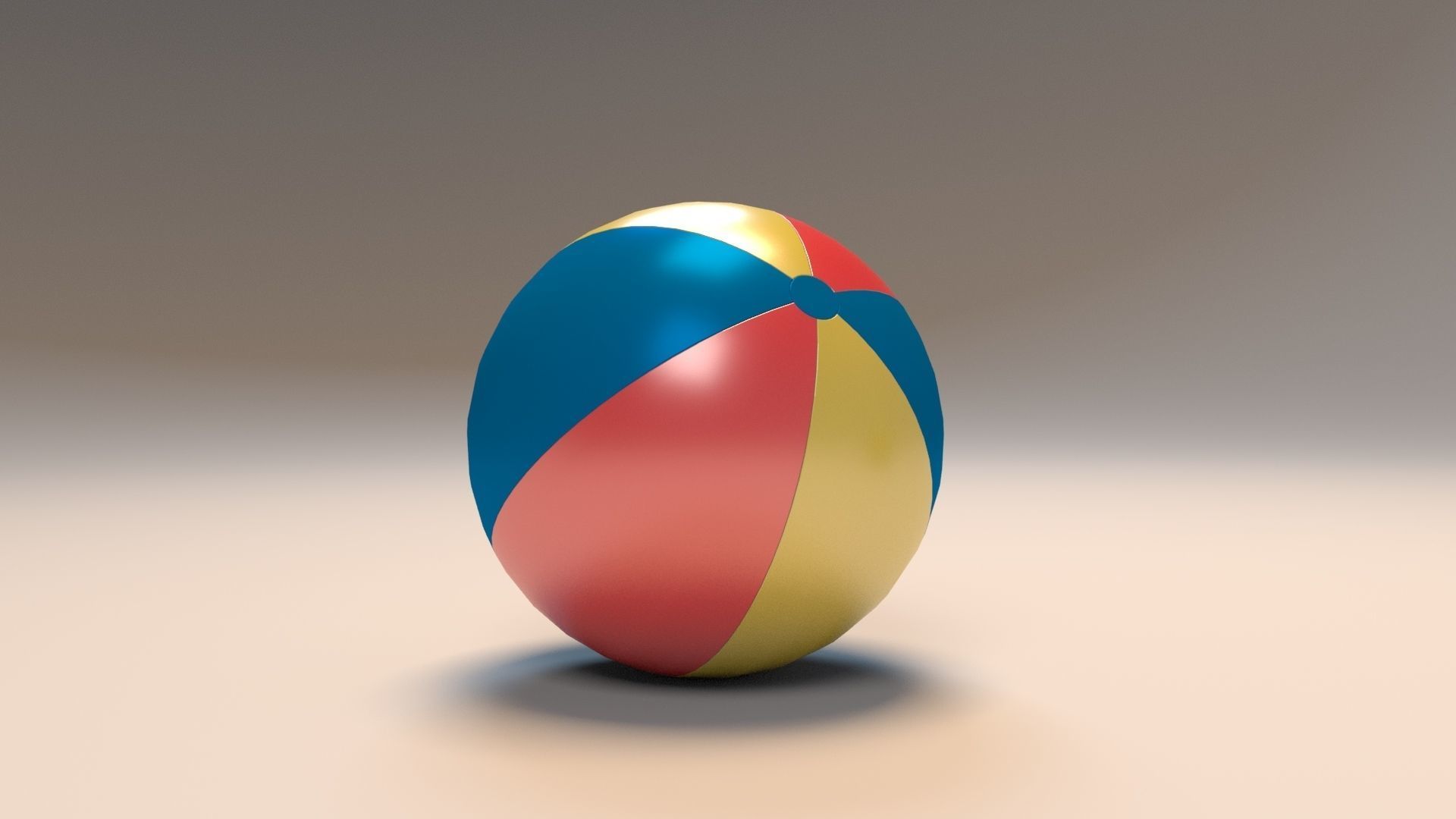 3D model Beach Sport Balls VR / AR / low-poly | CGTrader
