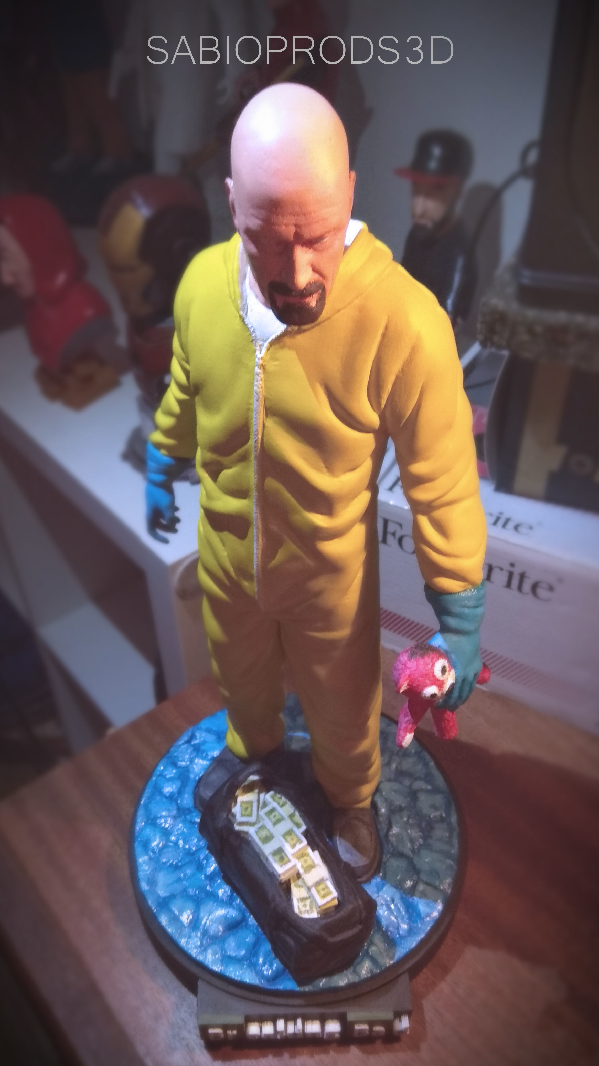 WALTER WHITE BREAKING BAD 3DMODEL SABIOPRODS 3D model 3D printable ...