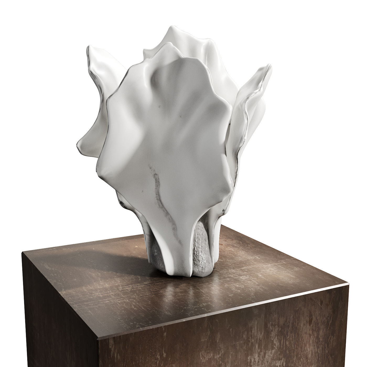 Shoko koike White form A 2018 sculpture 3D model | CGTrader