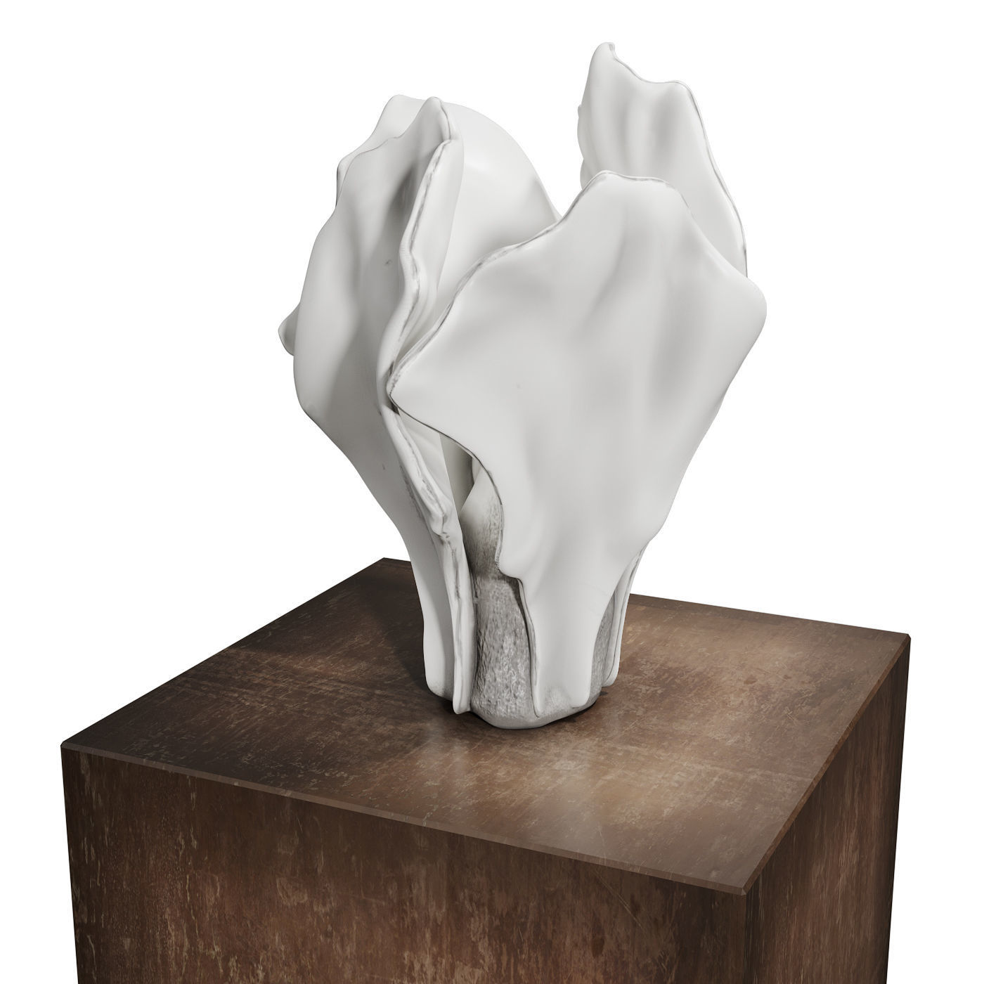 Shoko koike White form A 2018 sculpture 3D model | CGTrader