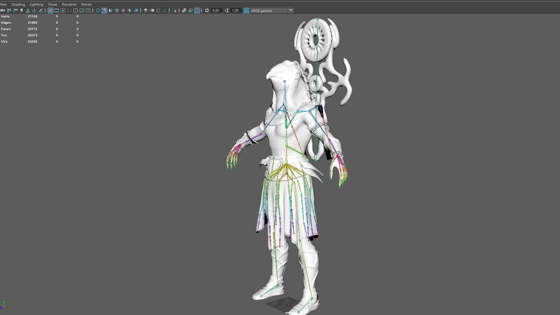 3D model Ra egyptian god VR / AR / low-poly rigged | CGTrader