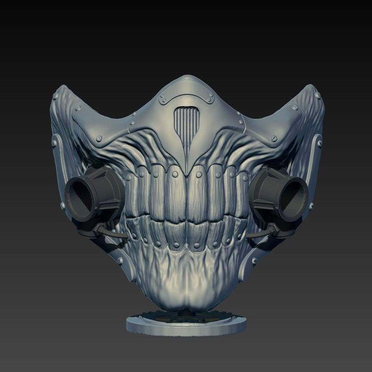 IMMORTAN JOE MASK 3D model 3D printable | CGTrader