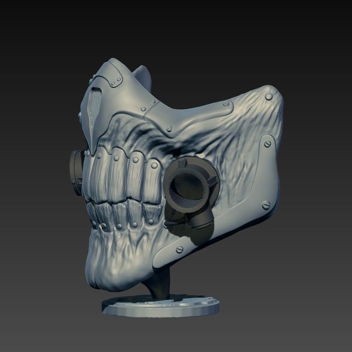 IMMORTAN JOE MASK 3D model 3D printable | CGTrader
